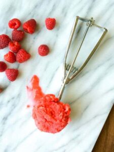 Raspberry Ginger Sorbet - The Lemon Bowl®