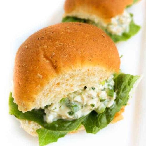 Chicken Salad Sliders - The Lemon Bowl®