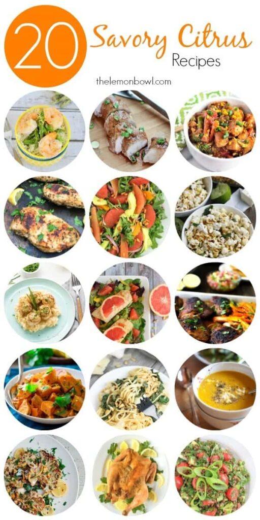 20 Savory Citrus Recipes - The Lemon Bowl®