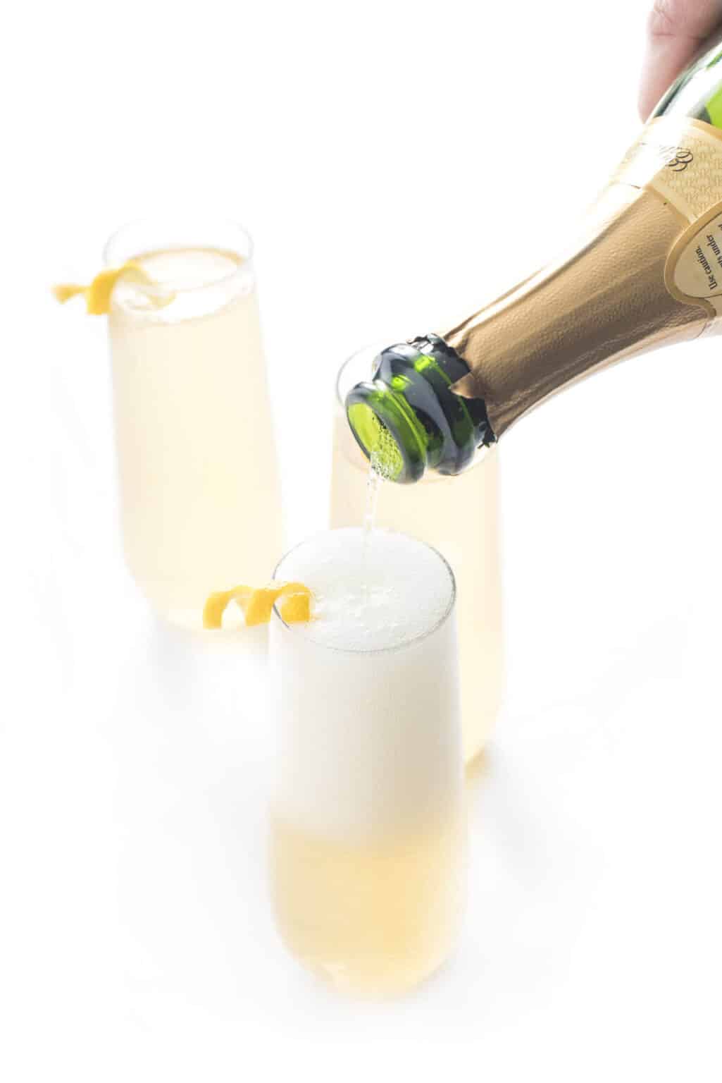 Easy French 75 Cocktail Recipe- The Lemon Bowl®