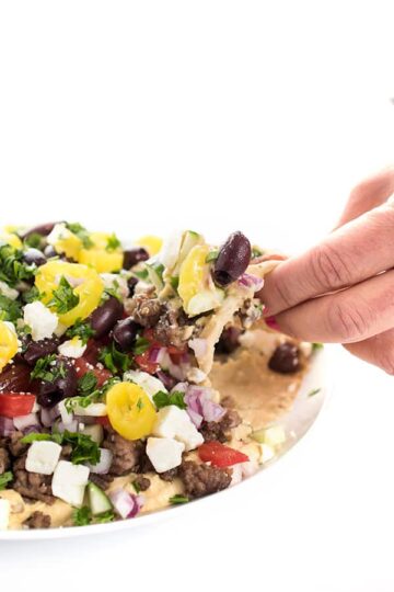 Greek Hummus Layer Dip - The Lemon Bowl®