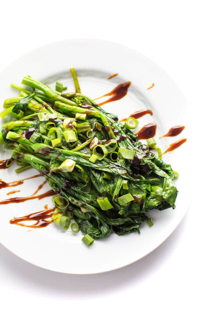 Steamed Chinese Broccoli with Hoisin - The Lemon Bowl®