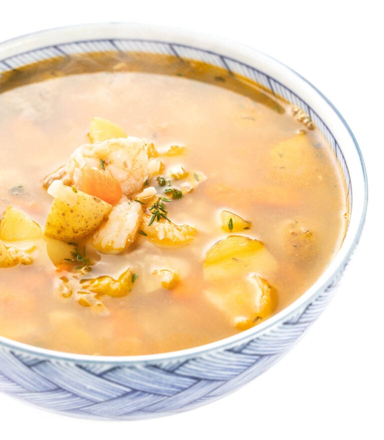 Caribbean Fish Soup (Fish Tea) - The Lemon Bowl®