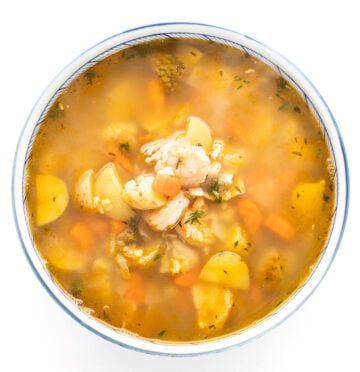 Caribbean Fish Soup (Fish Tea) - The Lemon Bowl®
