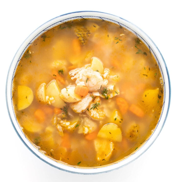 Caribbean Fish Soup (Fish Tea) - The Lemon Bowl®