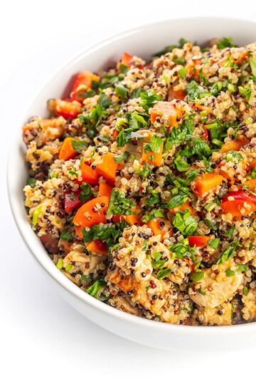 Lebanese Quinoa Chicken Salad - The Lemon Bowl®