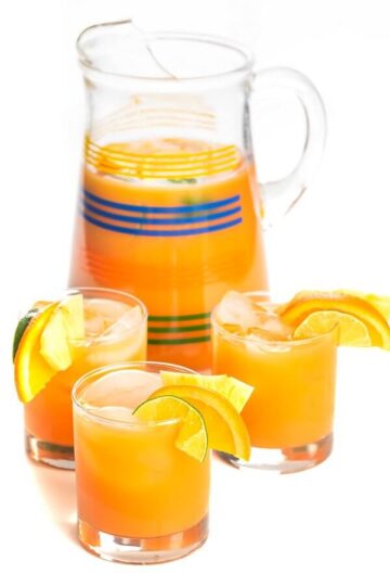 Caribbean Rum Punch Cocktail - The Lemon Bowl®