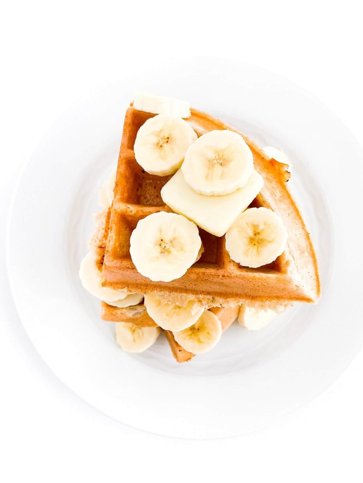 Banana Bread Waffles with Cinnamon - The Lemon Bowl®