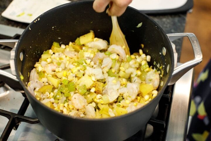 Lightened Seafood Chowder - The Lemon Bowl®