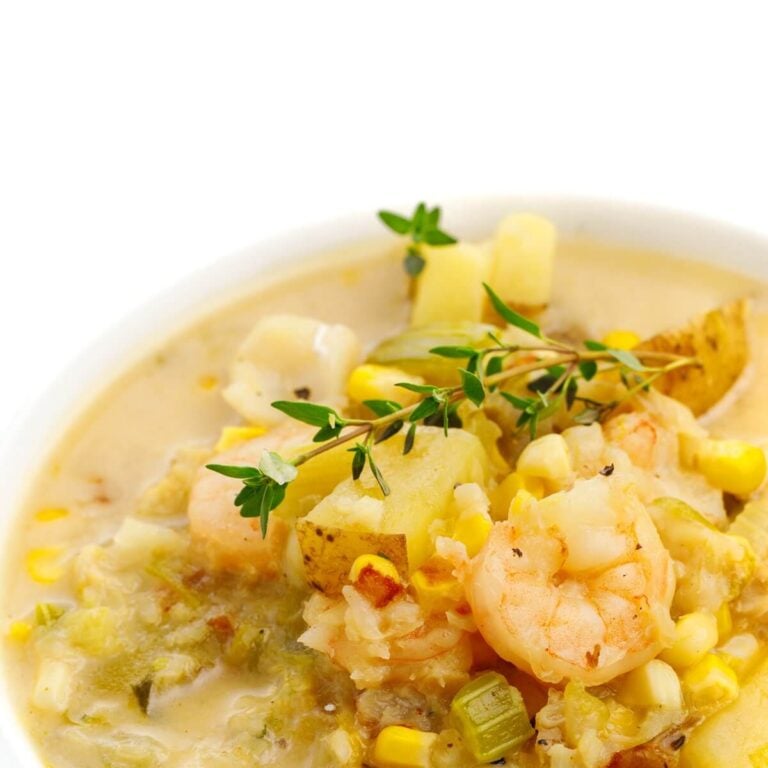 Lightened Seafood Chowder - The Lemon Bowl®