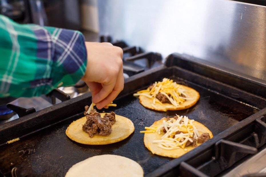 Savory Beef Birria Tacos dipped in broth - The Lemon Bowl®