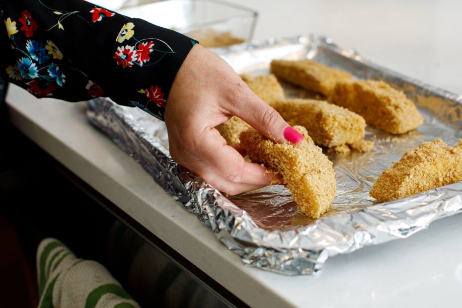 Crispy Baked Fish Sticks with Tartar Sauce - The Lemon Bowl®