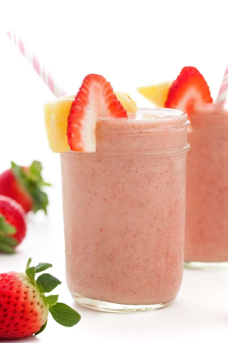 Strawberry Pineapple Smoothie - The Lemon Bowl®