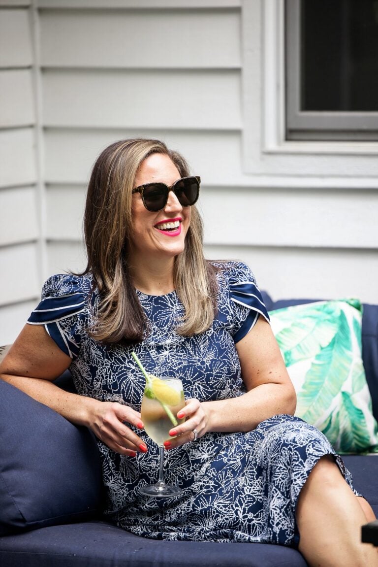 Lemon Basil White Wine Spritzer - The Lemon Bowl®