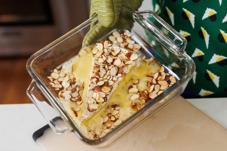 Baked Brie with Honey and Almonds - The Lemon Bowl®