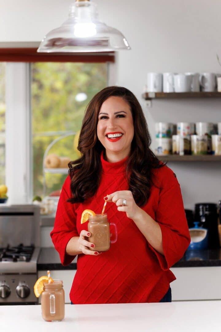 Chocolate Orange Protein Smoothie - The Lemon Bowl®