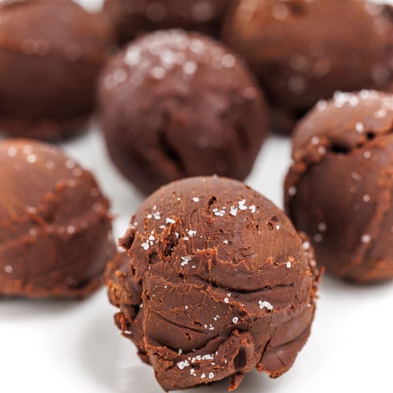 Chocolate Truffles with Sea Salt - The Lemon Bowl®