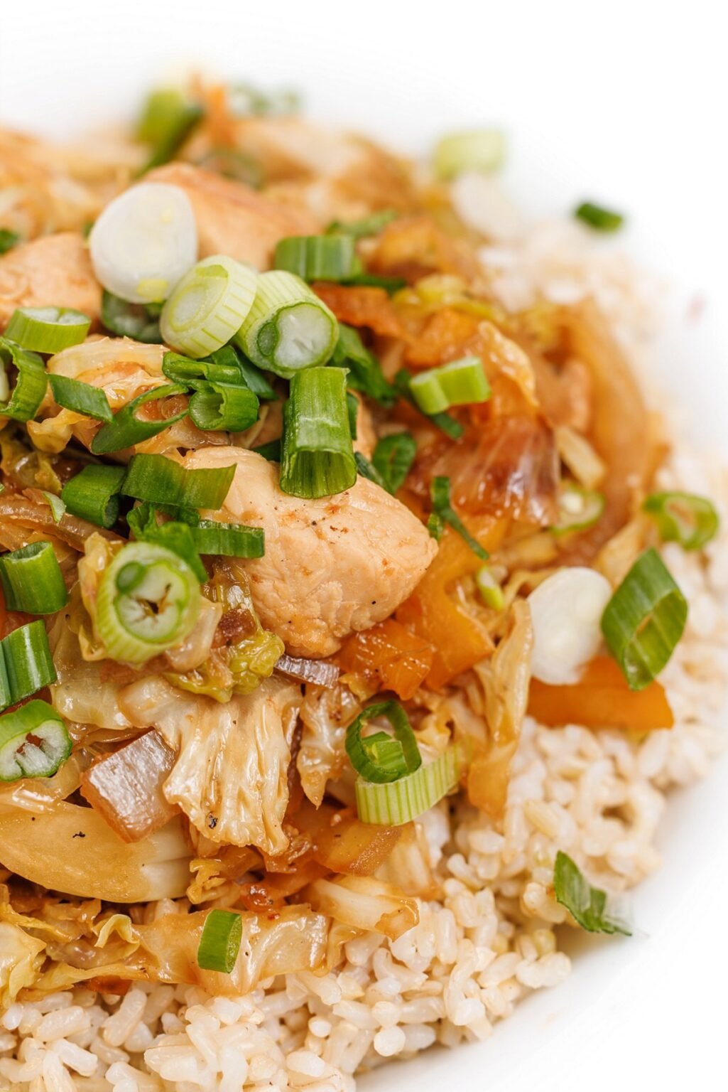 Sesame Chicken & Napa Cabbage Stir-Fry - The Lemon Bowl®