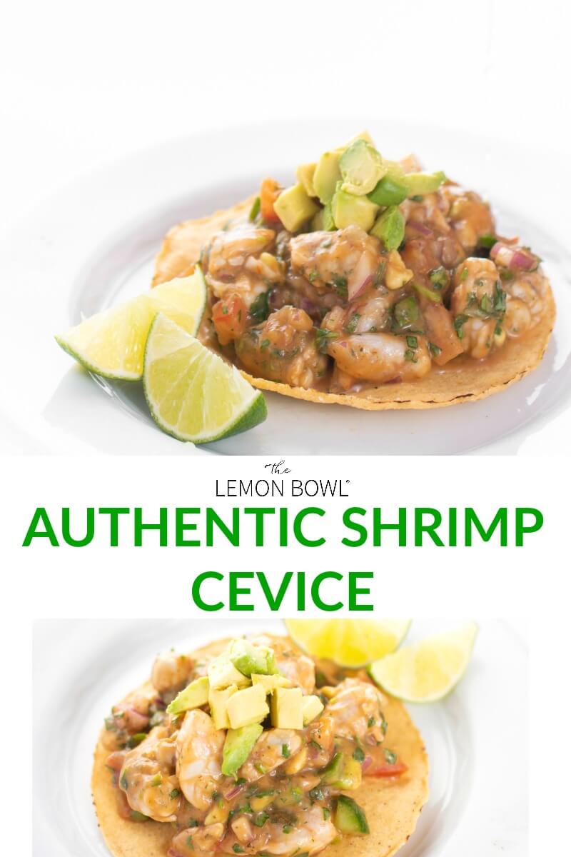 Authentic Shrimp Ceviche - The Lemon Bowl®