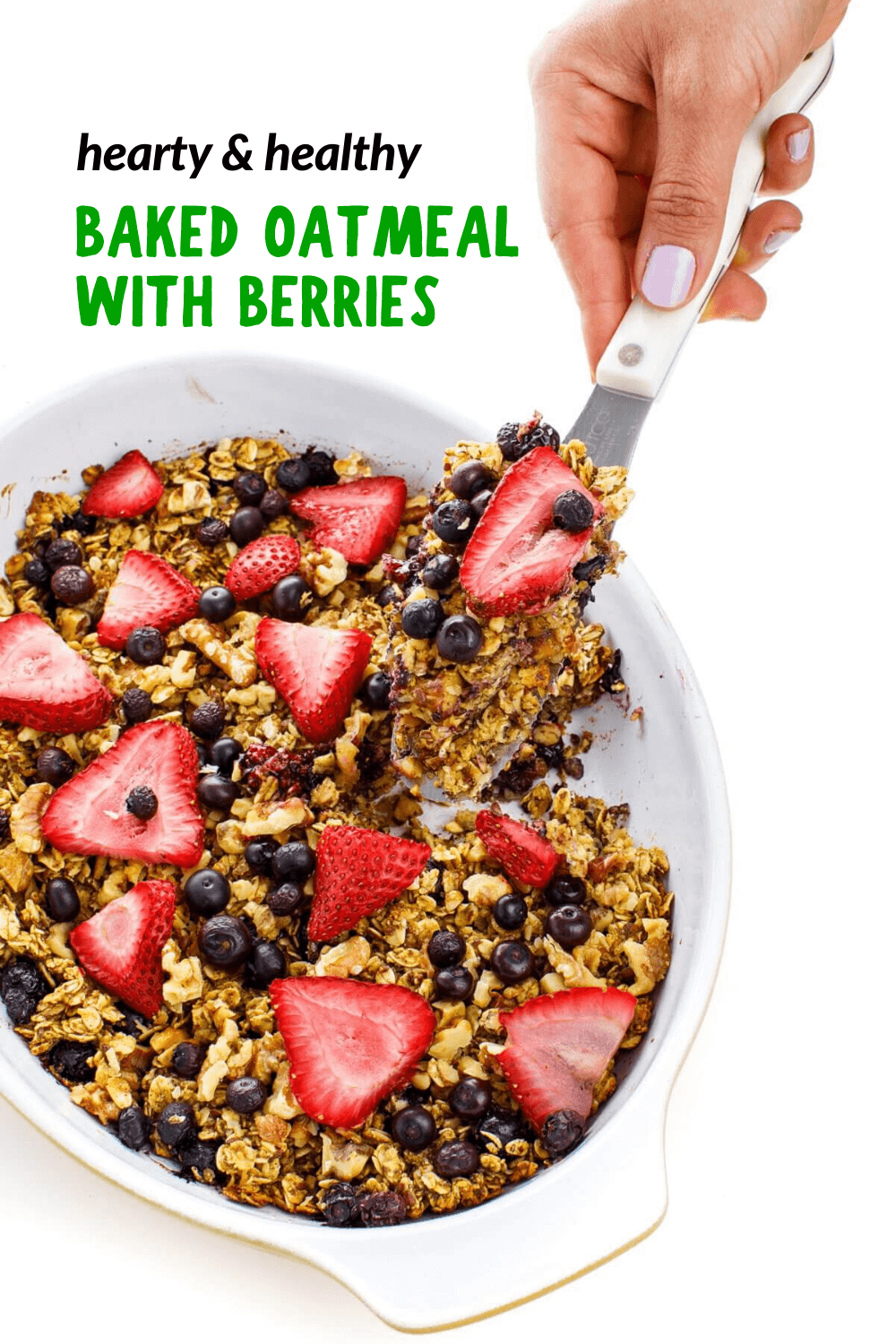 Baked Oatmeal with Berries - The Lemon Bowl®