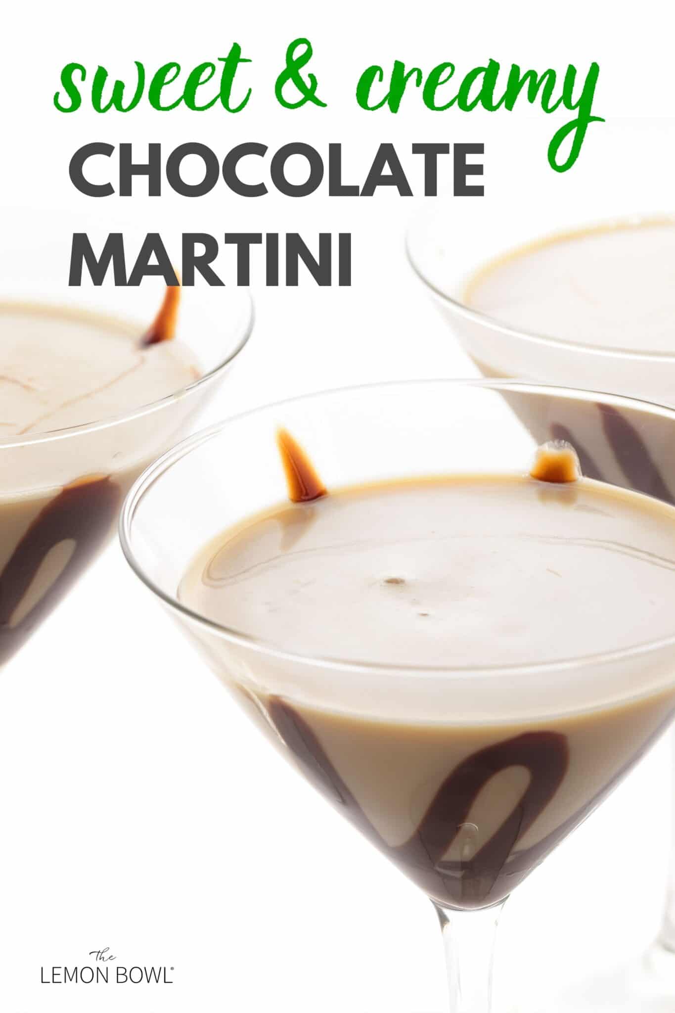 Chocolate Martini Cocktail Recipe - The Lemon Bowl®