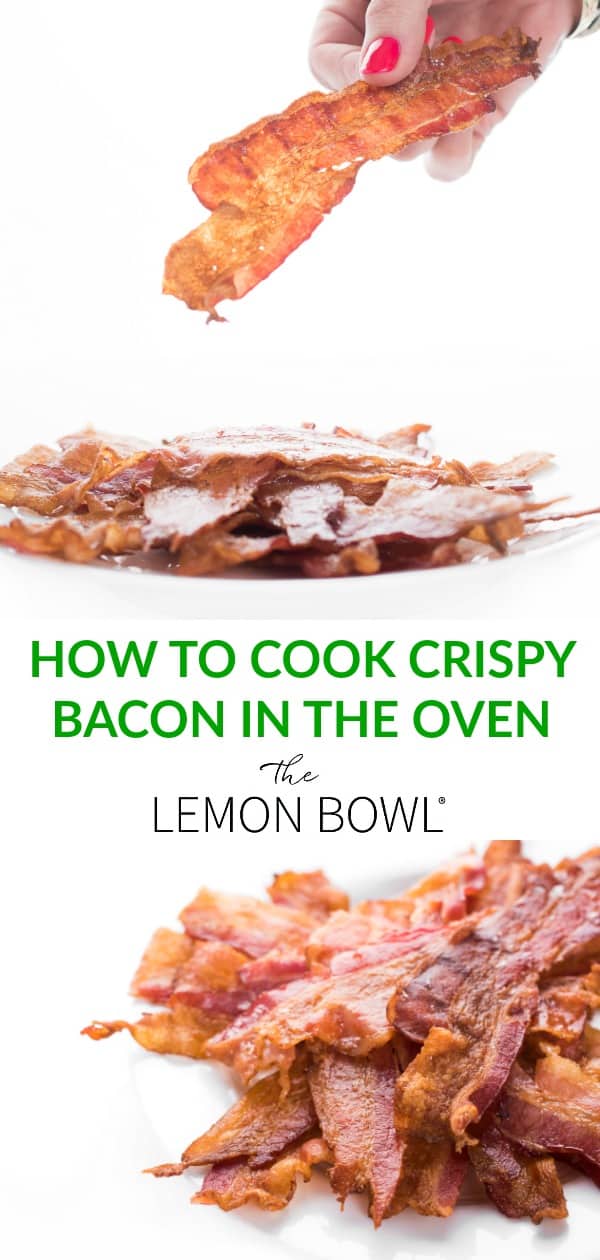 How to Cook Crispy Bacon in the Oven - The Lemon Bowl®