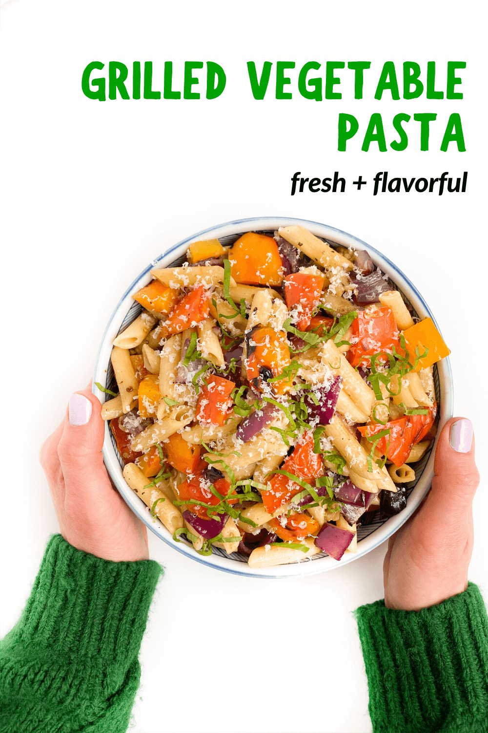 5 Step Grilled Vegetable Pasta - The Lemon Bowl®