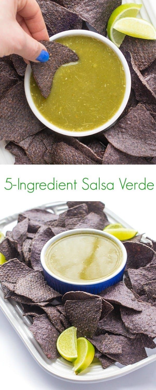 Mexican Salsa Verde {green salsa} Recipe - The Lemon Bowl®