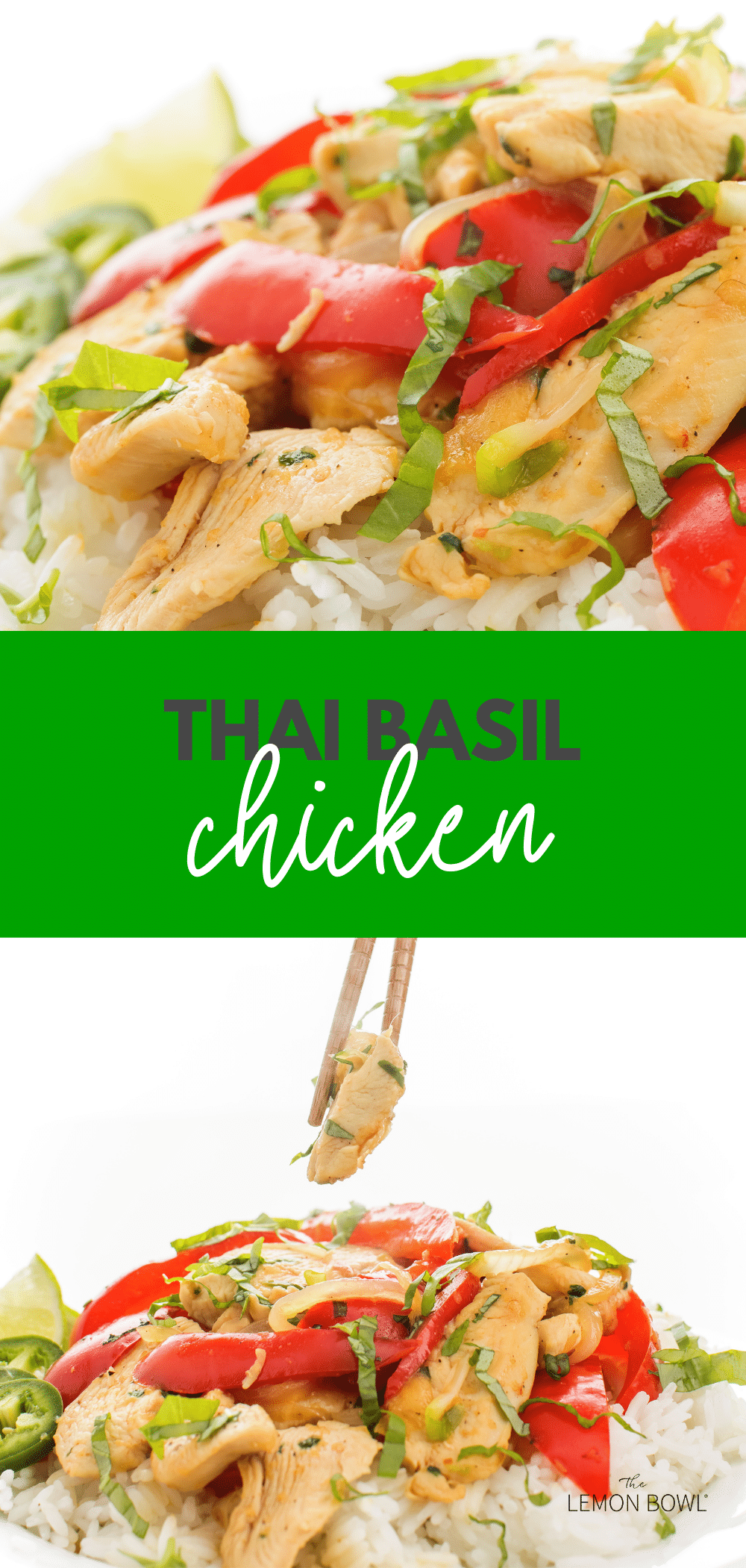 Thai Basil Chicken Stir Fry - The Lemon Bowl®