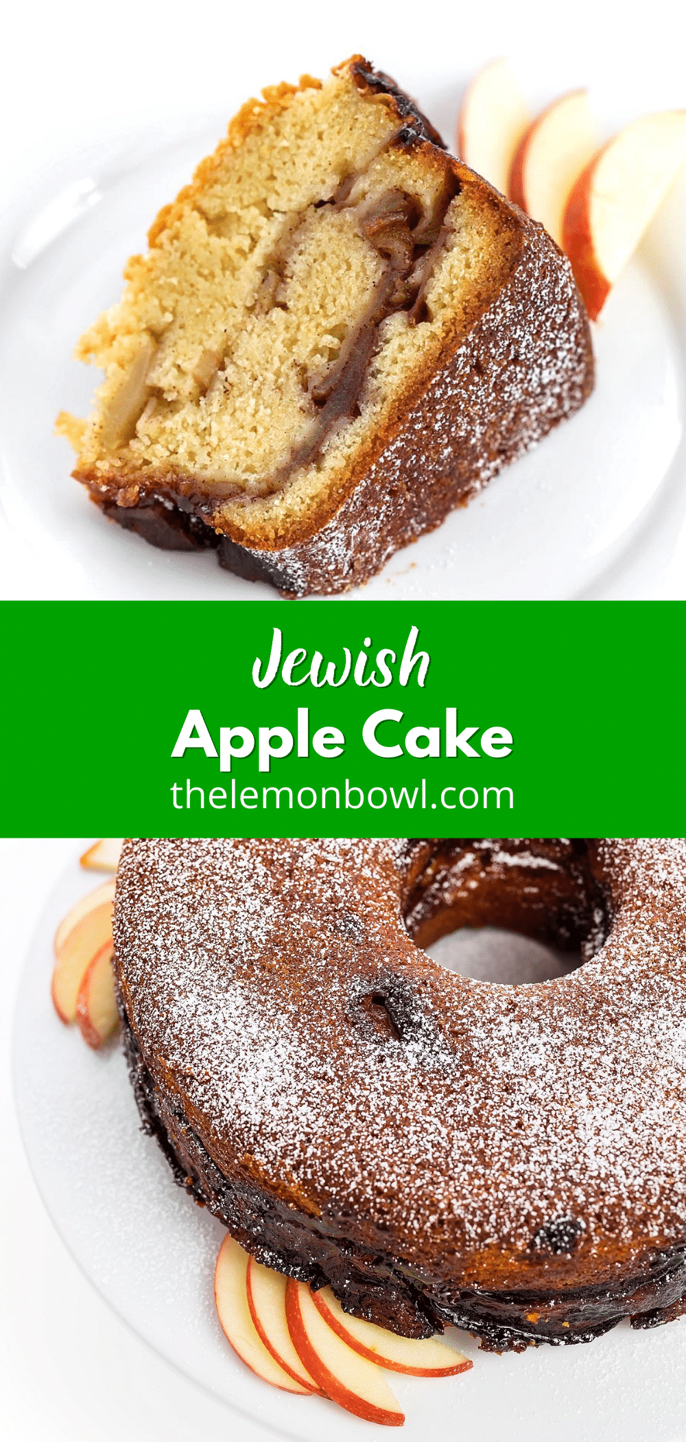 Jewish Apple Cake - The Lemon Bowl®