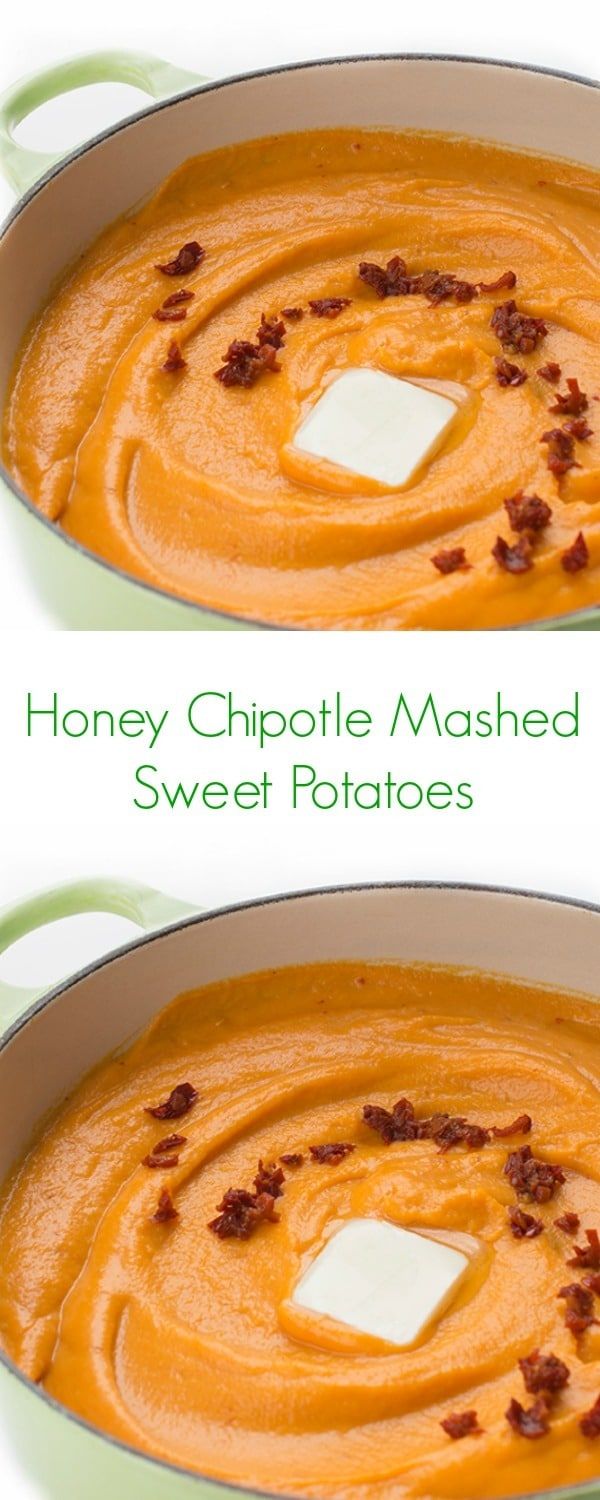 Honey Chipotle Mashed Sweet Potatoes - The Lemon Bowl®
