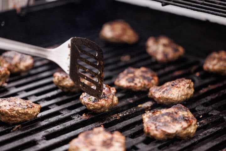 Grilled Lebanese Beef Kafta Patties - The Lemon Bowl®