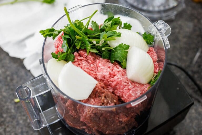 Grilled Lebanese Beef Kafta Patties - The Lemon Bowl®