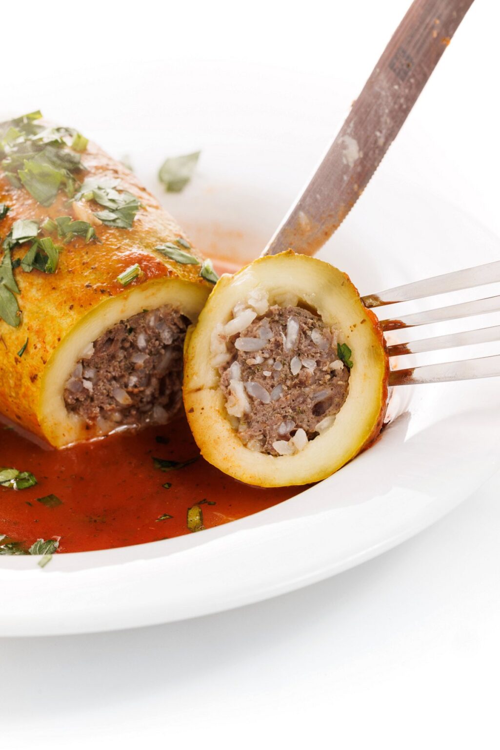 Lebanese Stuffed Kousa Squash - The Lemon Bowl®