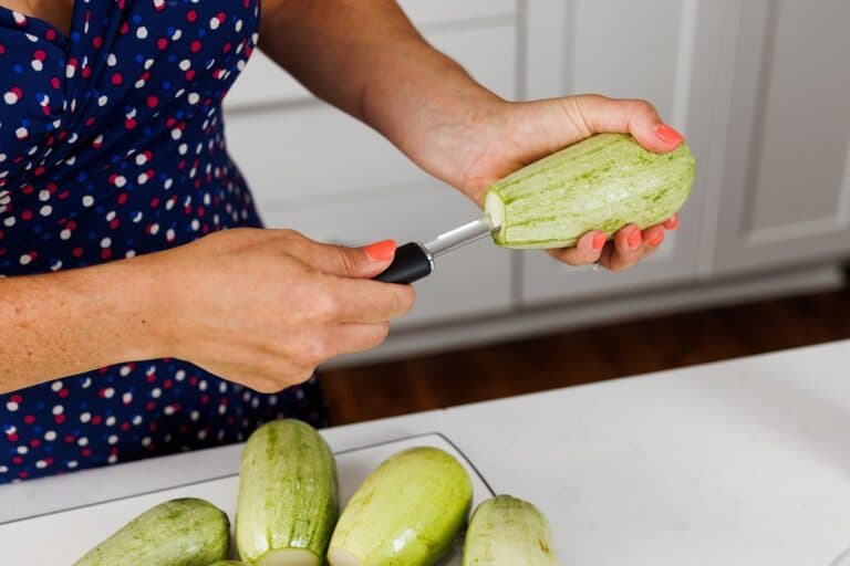 Lebanese Stuffed Kousa Squash - The Lemon Bowl®
