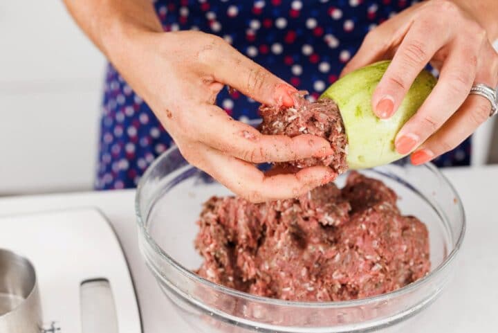 Lebanese Stuffed Kousa Squash - The Lemon Bowl®