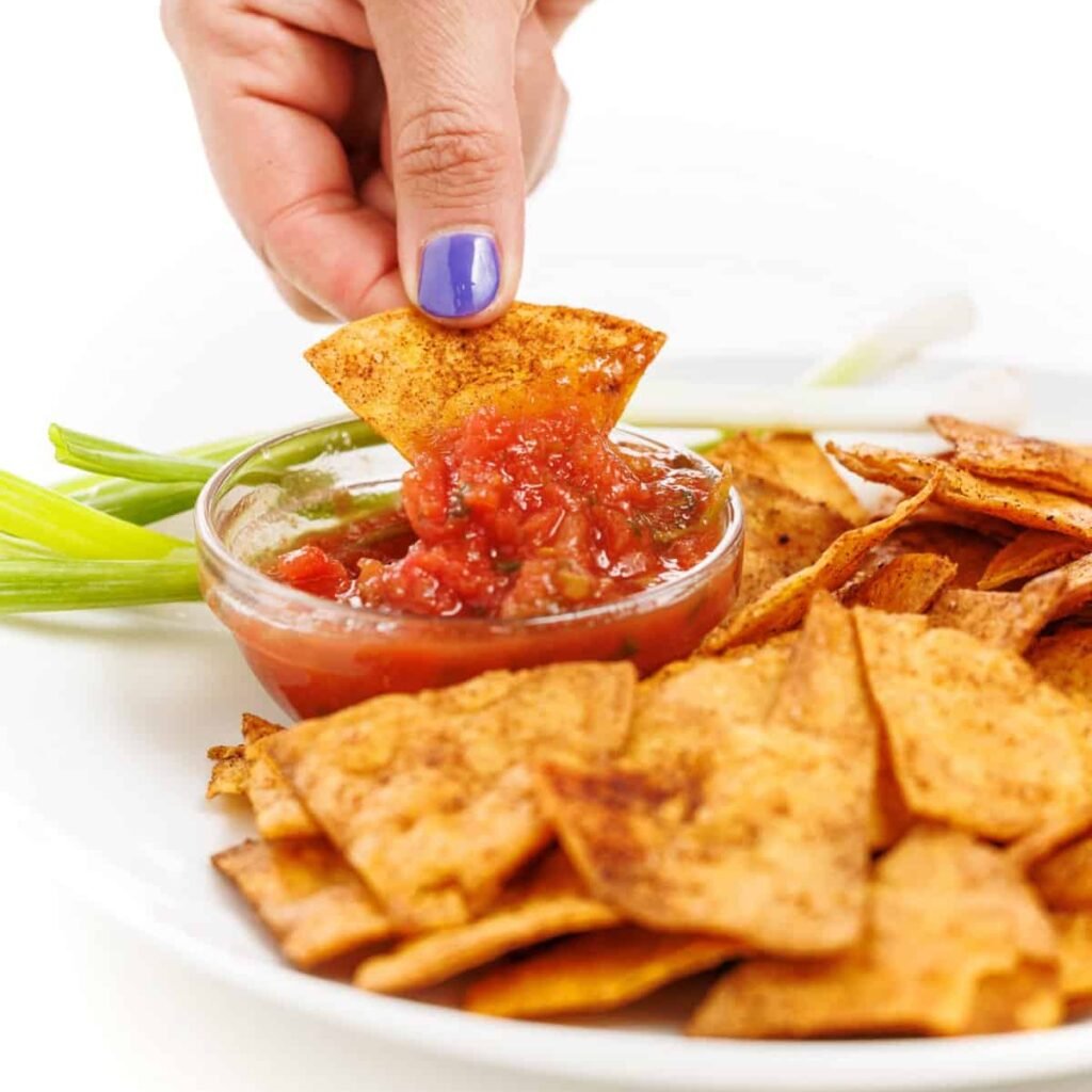 Baked Corn Tortilla Chips Recipe - The Lemon Bowl®