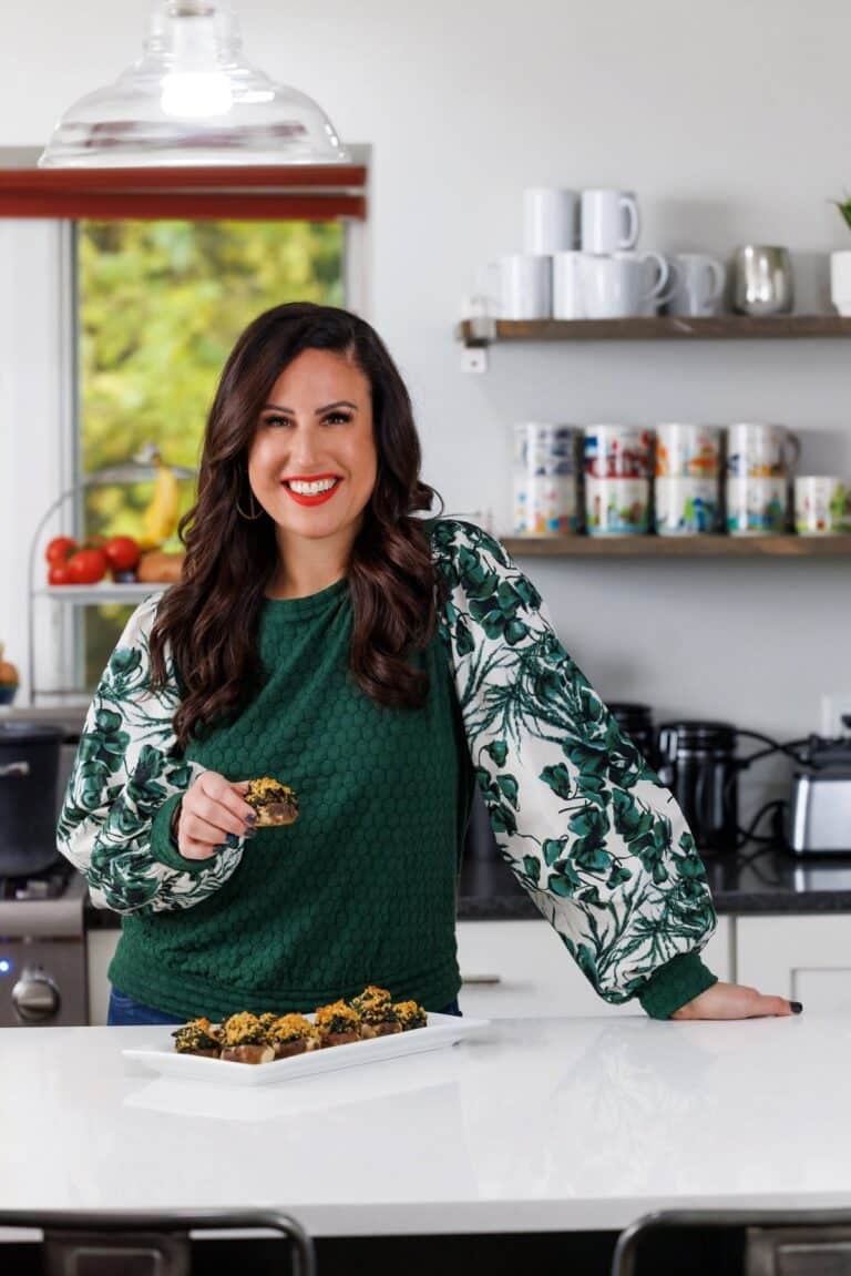 Vegan Stuffed Mushrooms - The Lemon Bowl