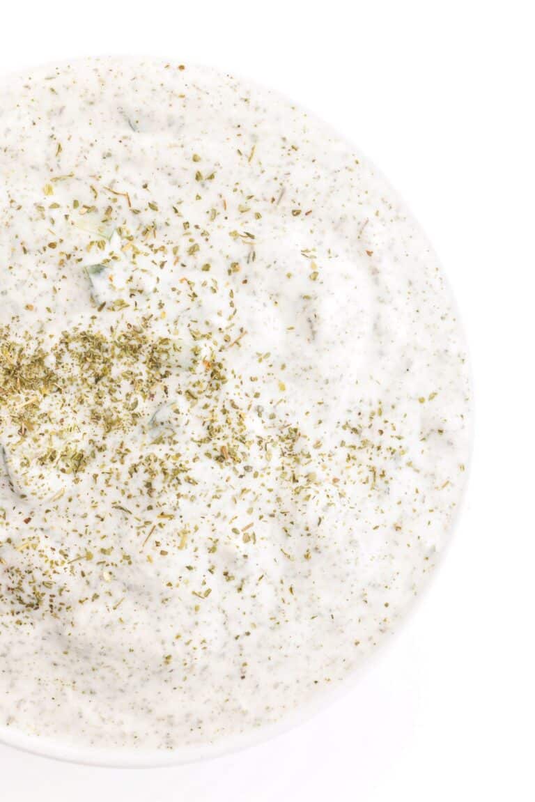 Cucumber Laban (Lebanese yogurt sauce) - Karinokada