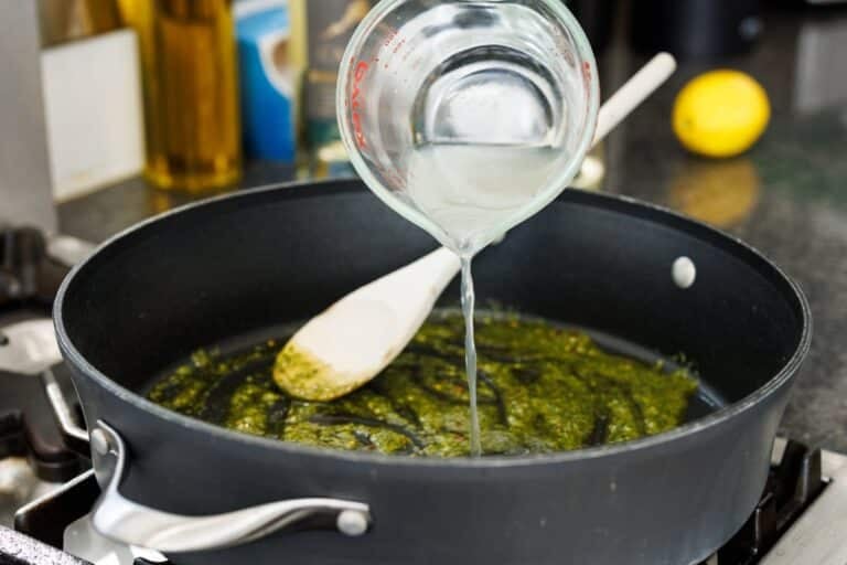 Pesto Pasta with Salmon and Peas - The Lemon Bowl