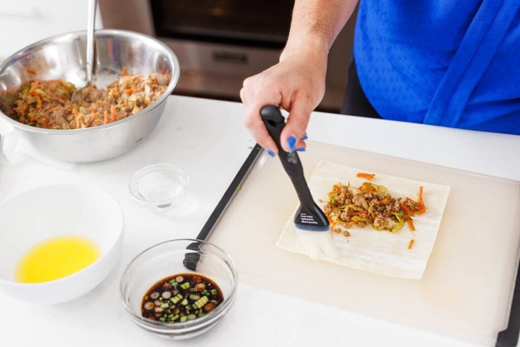 Crispy Oven Baked Egg Rolls - The Lemon Bowl®