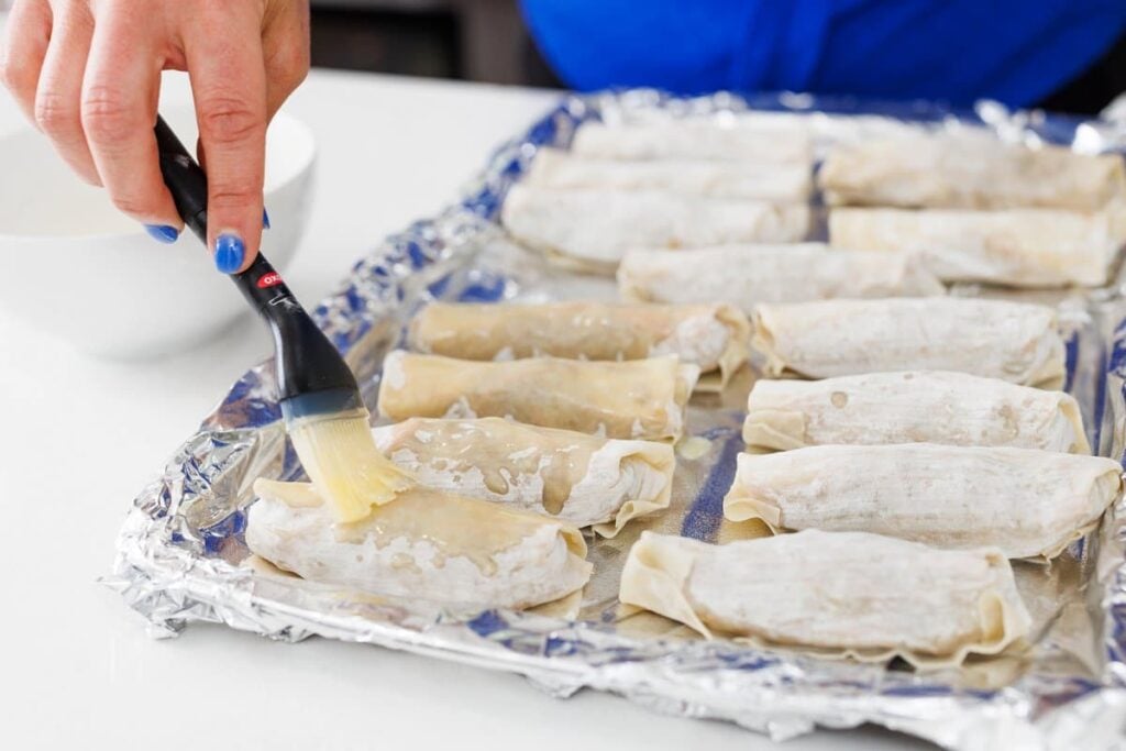 Crispy Oven Baked Egg Rolls - The Lemon Bowl®