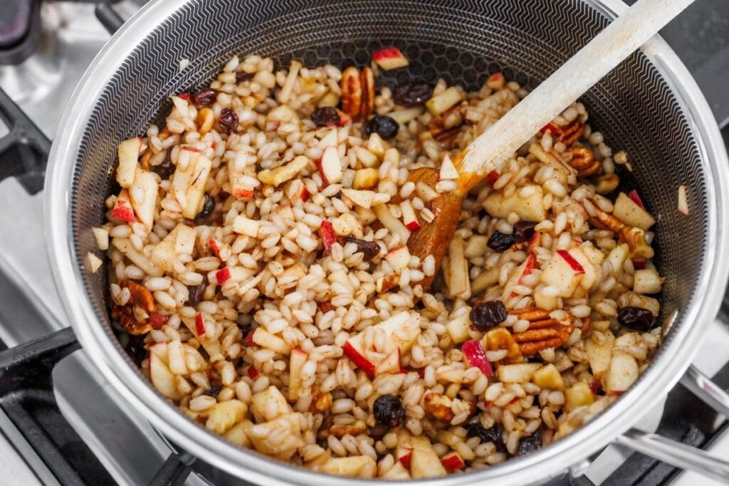 Breakfast Barley with Fruit and Nuts - The Lemon Bowl®