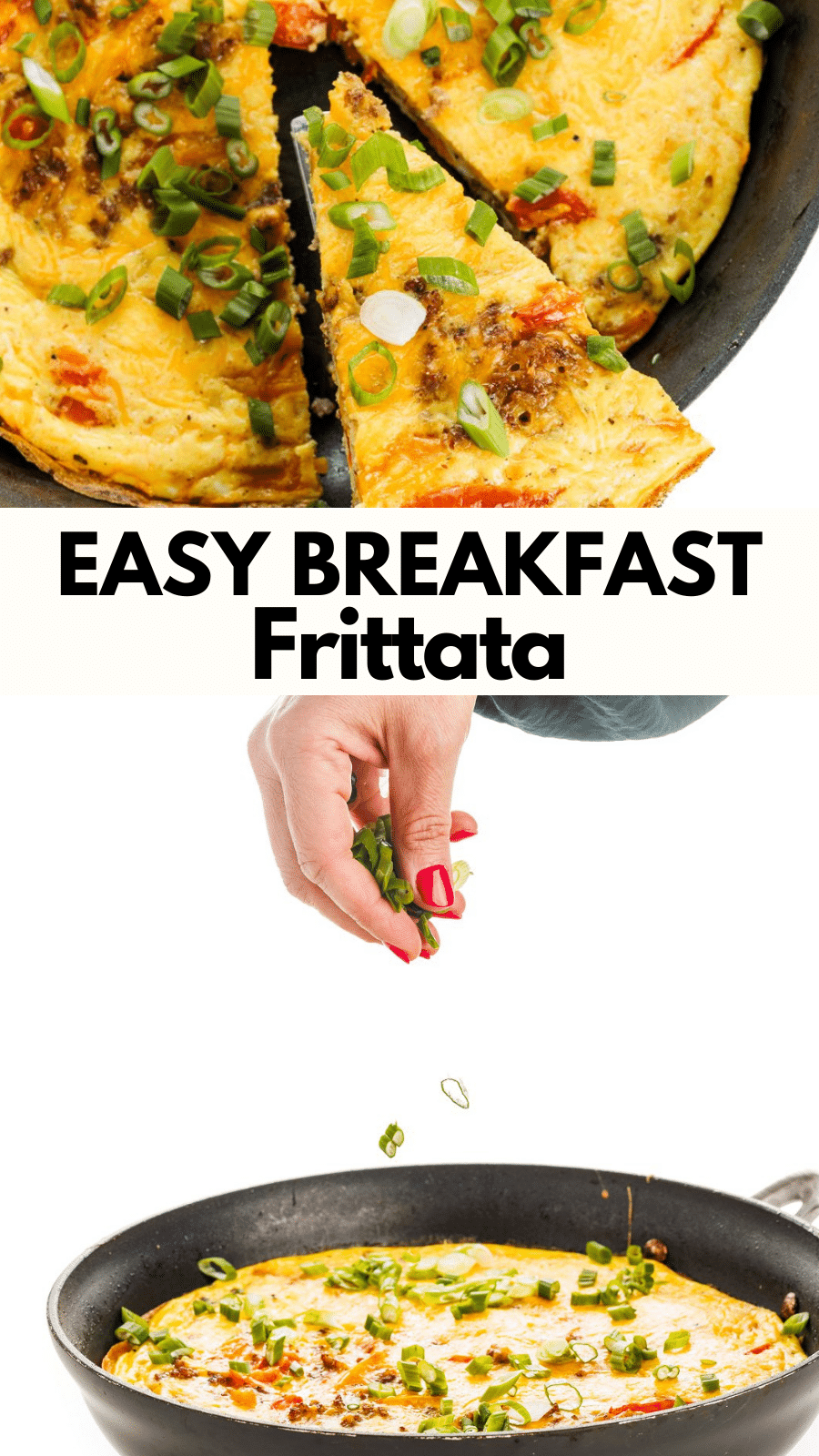 Easy Breakfast Frittata - The Lemon Bowl