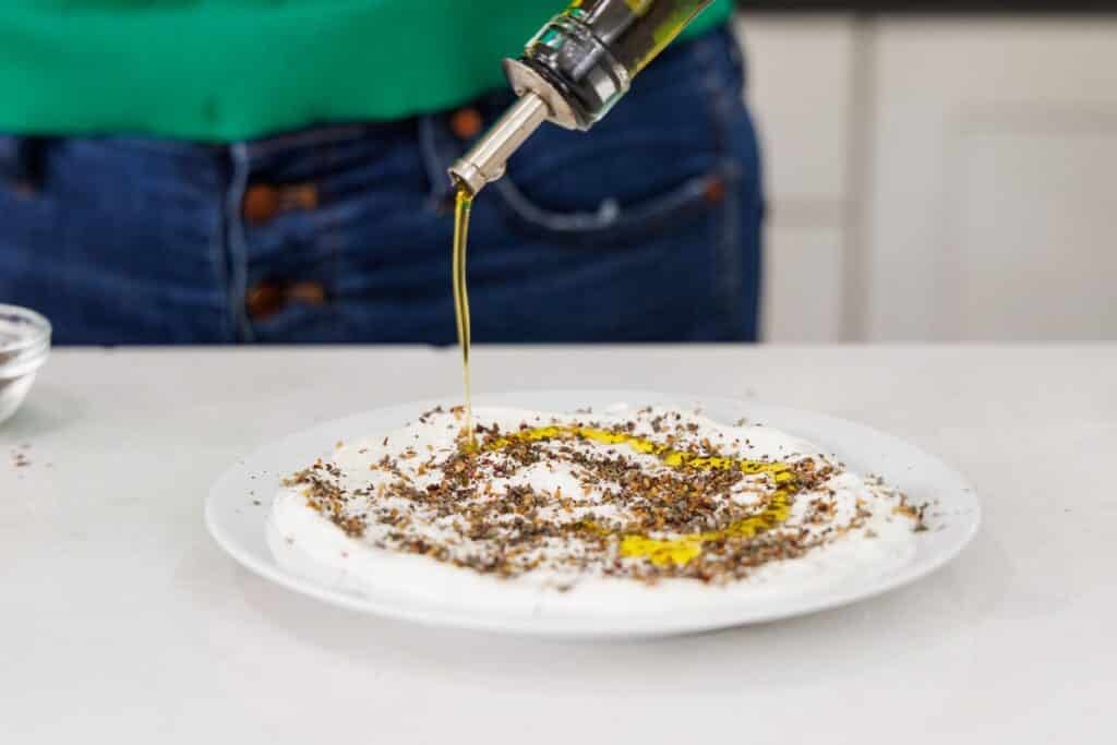 Labneh with Olive Oil and Za'atar - The Lemon Bowl®