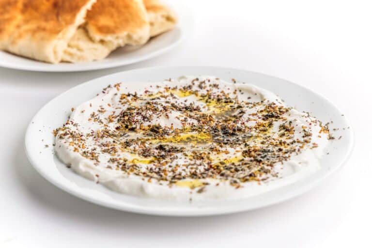Labneh with Olive Oil and Za'atar - The Lemon Bowl®