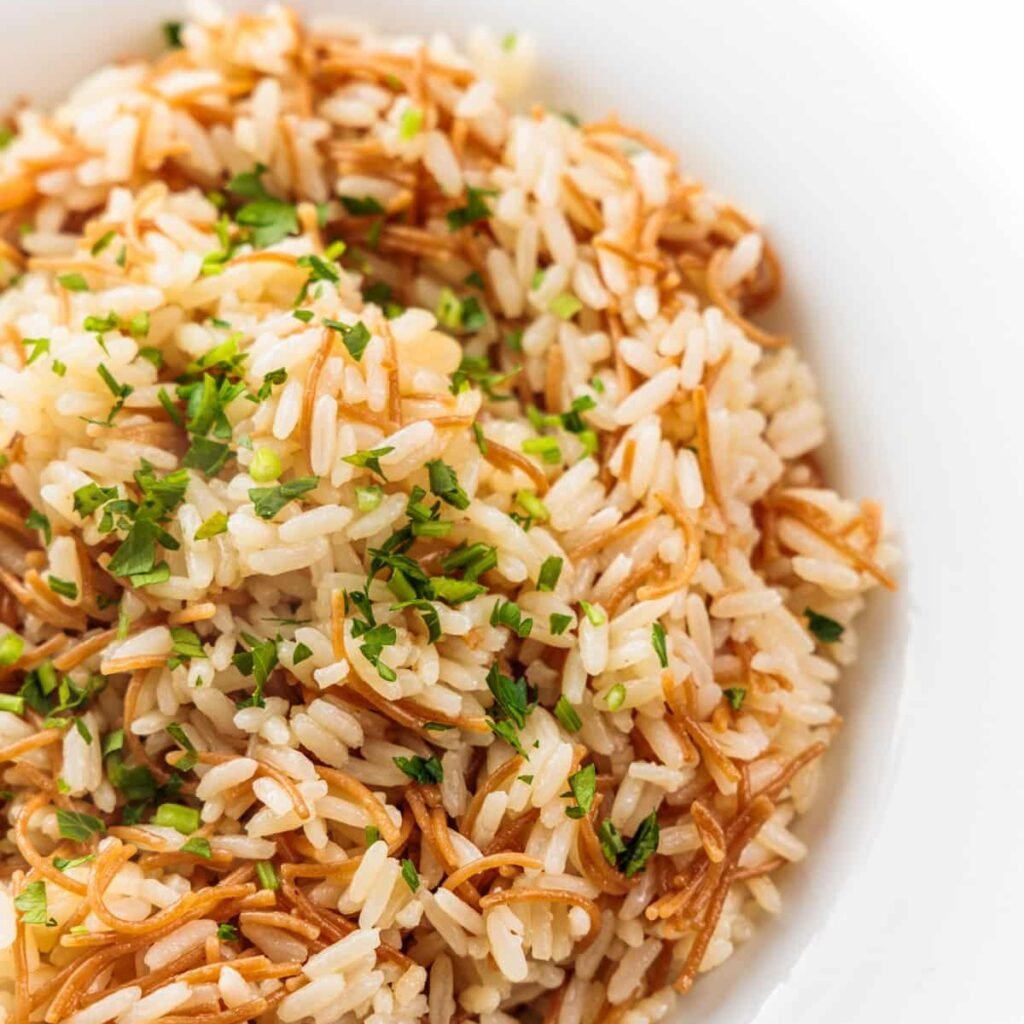 Lebanese Rice Pilaf With Vermicelli - The Lemon Bowl®