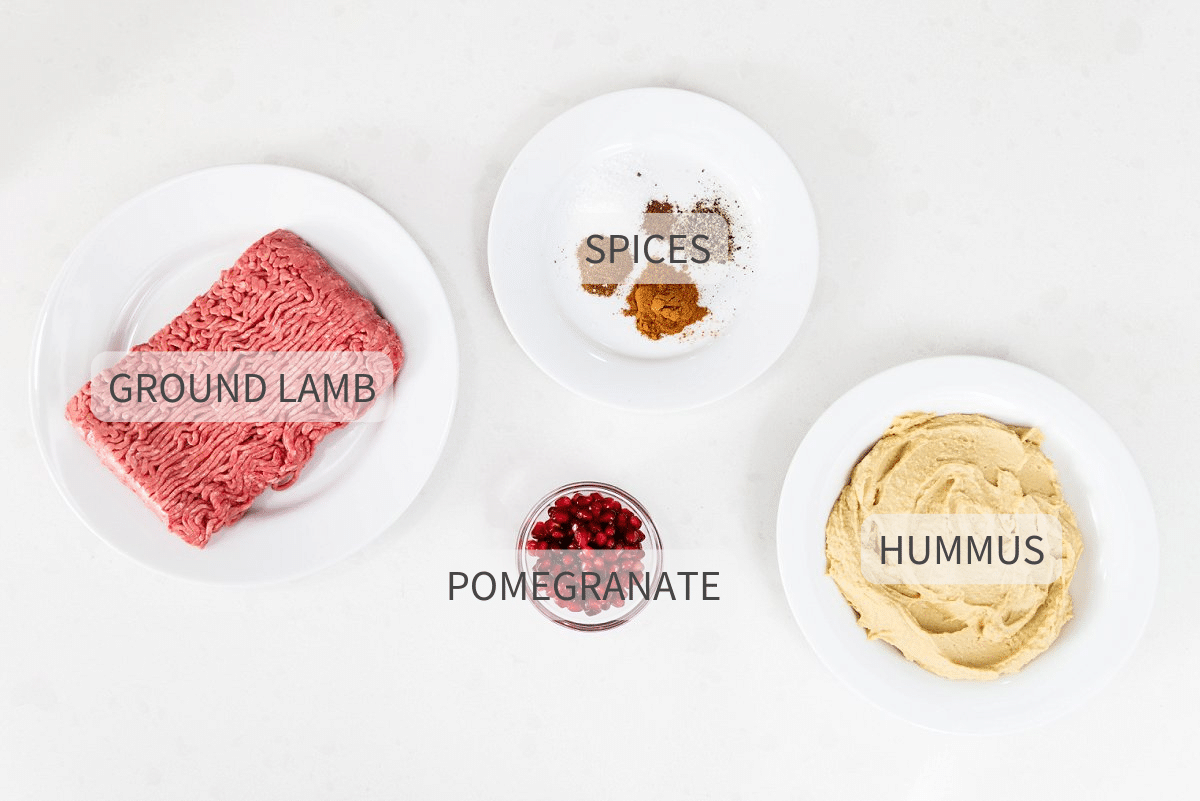 Warm Hummus with Ground Lamb and Pomegranate - The Lemon Bowl®