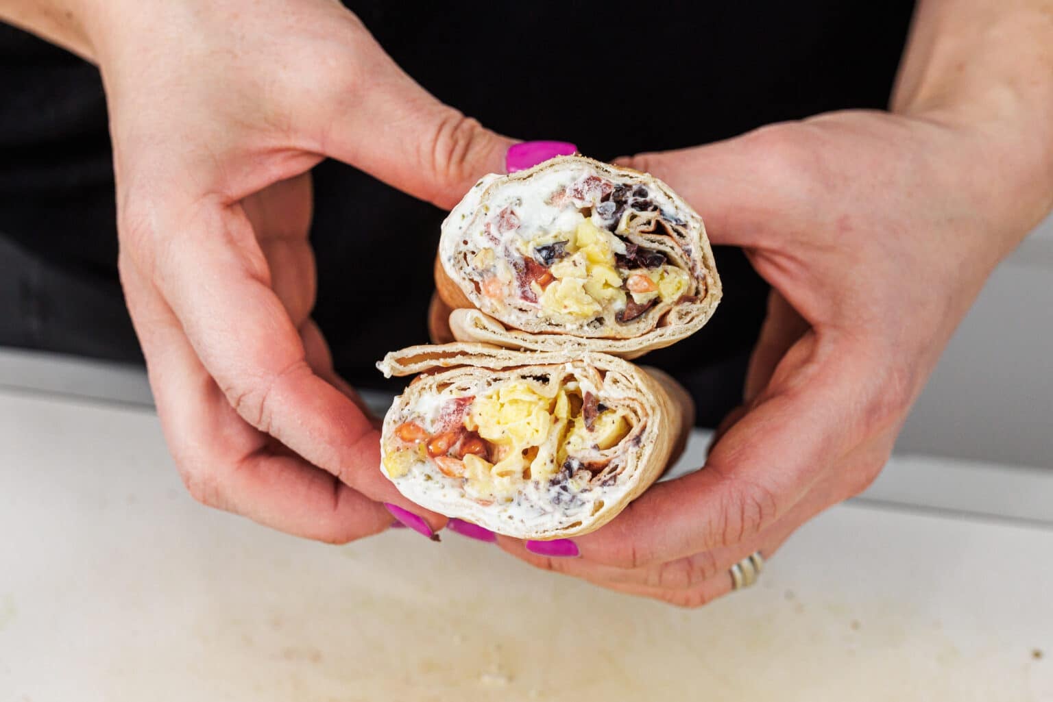 Lebanese Breakfast Pita with Labneh - The Lemon Bowl