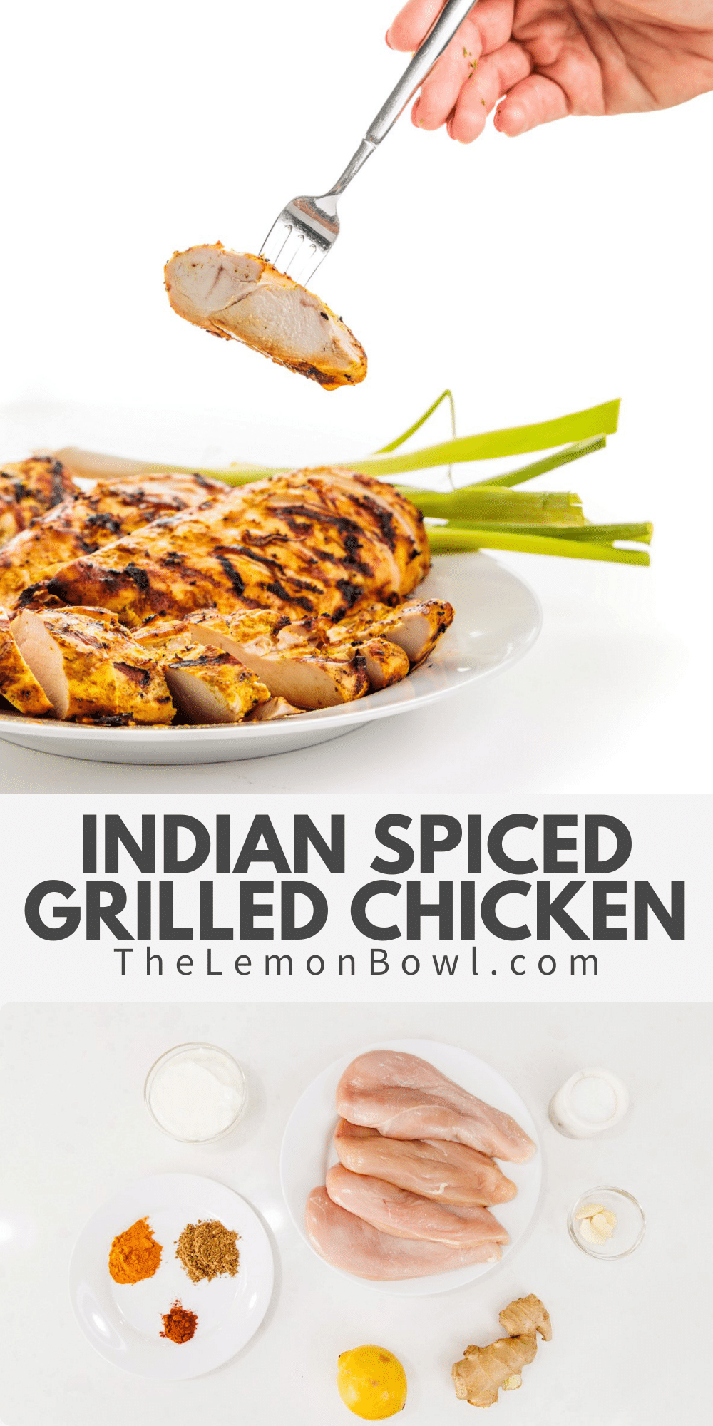 Indian Spiced Grilled Chicken - The Lemon Bowl®